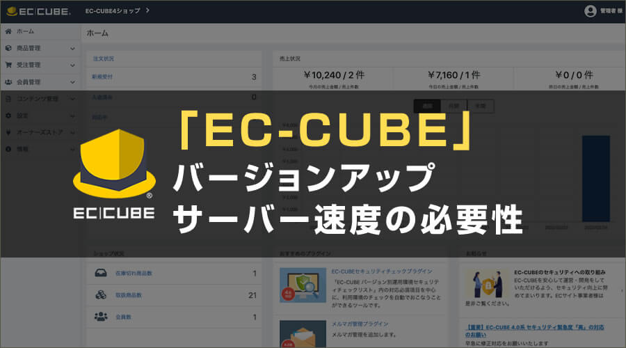 EC-CUBEのバージョンアップとサーバー移行でSEO対策 - 宮崎 | EC-CUBEバージョンアップ作業代行 | Wordpressカスタマイズ | 株式会社アレッジ